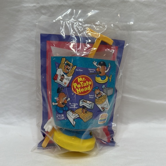 burger king | Toys | Burger King Toy Mr Potato Head Spinning Spud ...